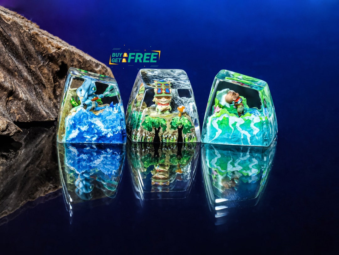 Gaming Keycap, Artisan Keycap, Custom Keycap,anime Artisan Keycaps ...