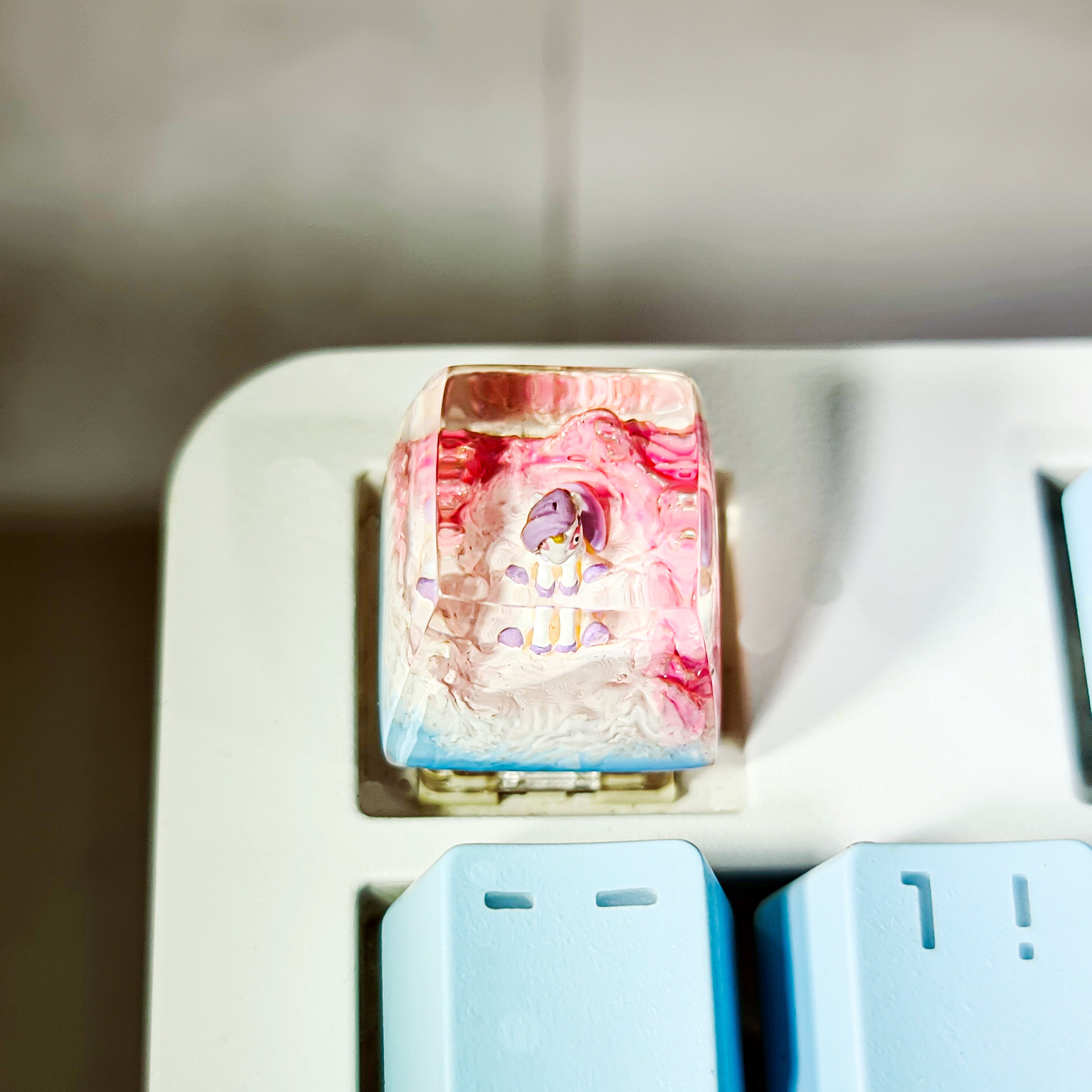 Unicorn Keycap Unicorn Artisan Keycap for Cherry MX SA - Etsy