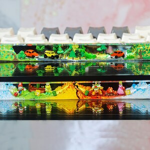 Custom Spacebar Keycap, Custom Keycap, Artisan Keycap, Character Custom ...