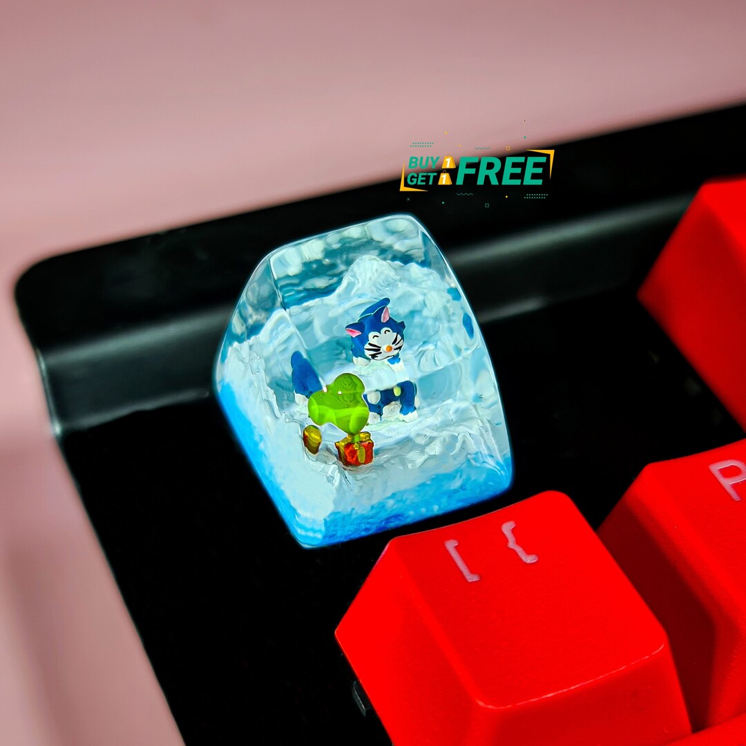 Lucky Cat Keycap, Cute Cat Keycap for Cherry MX, SA Profile Keycap ...