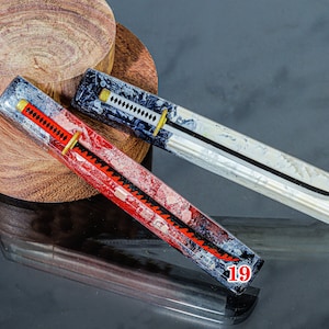 Koi Fish Spacebar, Sword Spacebar, Custom Spacebar, Artisan Keycap ...