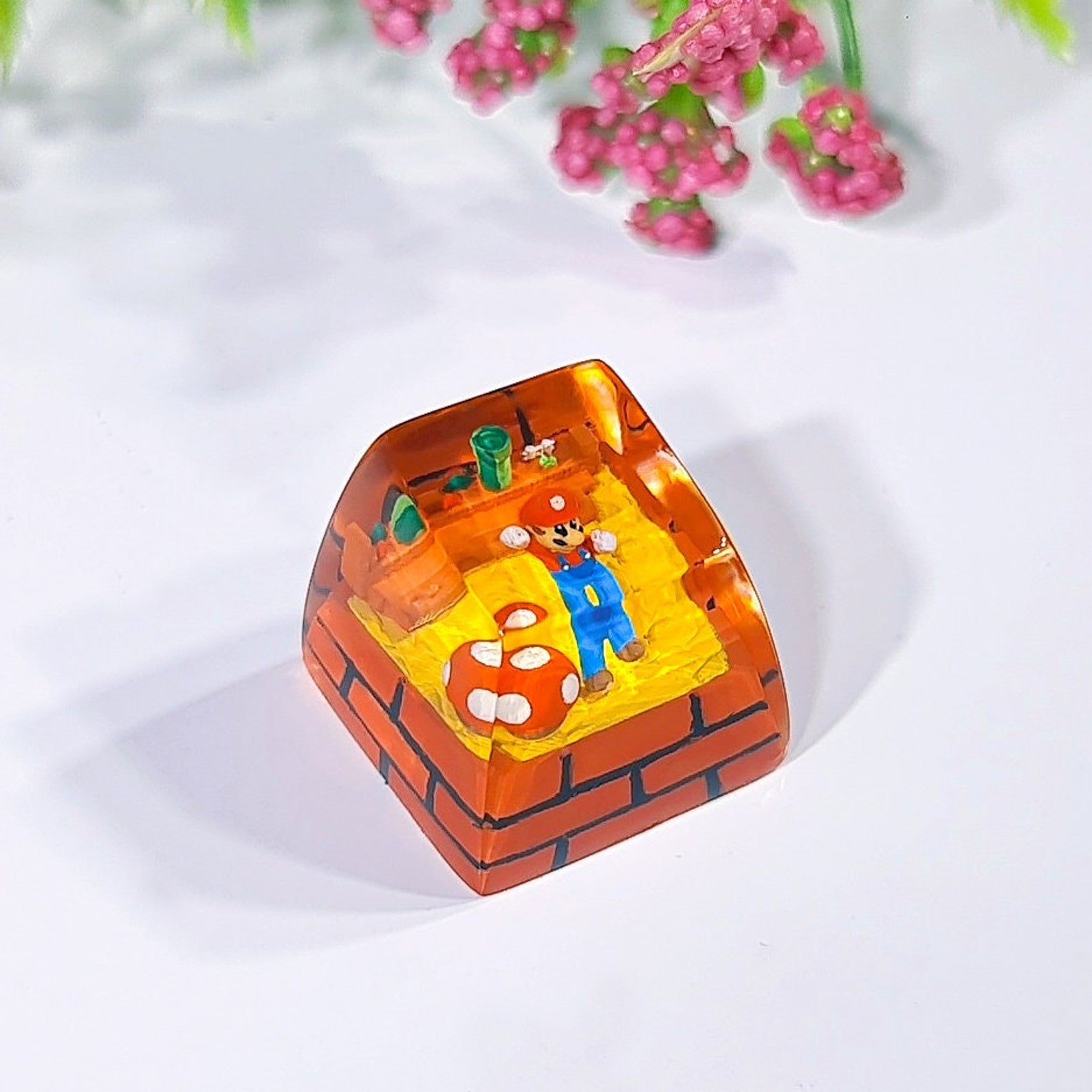 Super Mario Keycap Mario Keycap Game Keycap for Cherry MX - Etsy