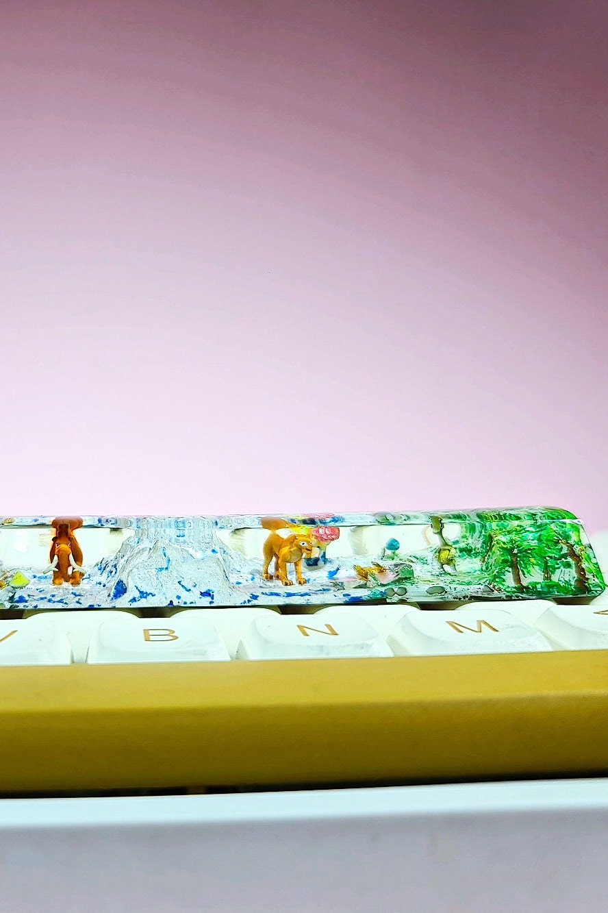 Custom Anime Artisan Keycap, ESC Resin Keycap, Anime Spacebar Resin ...