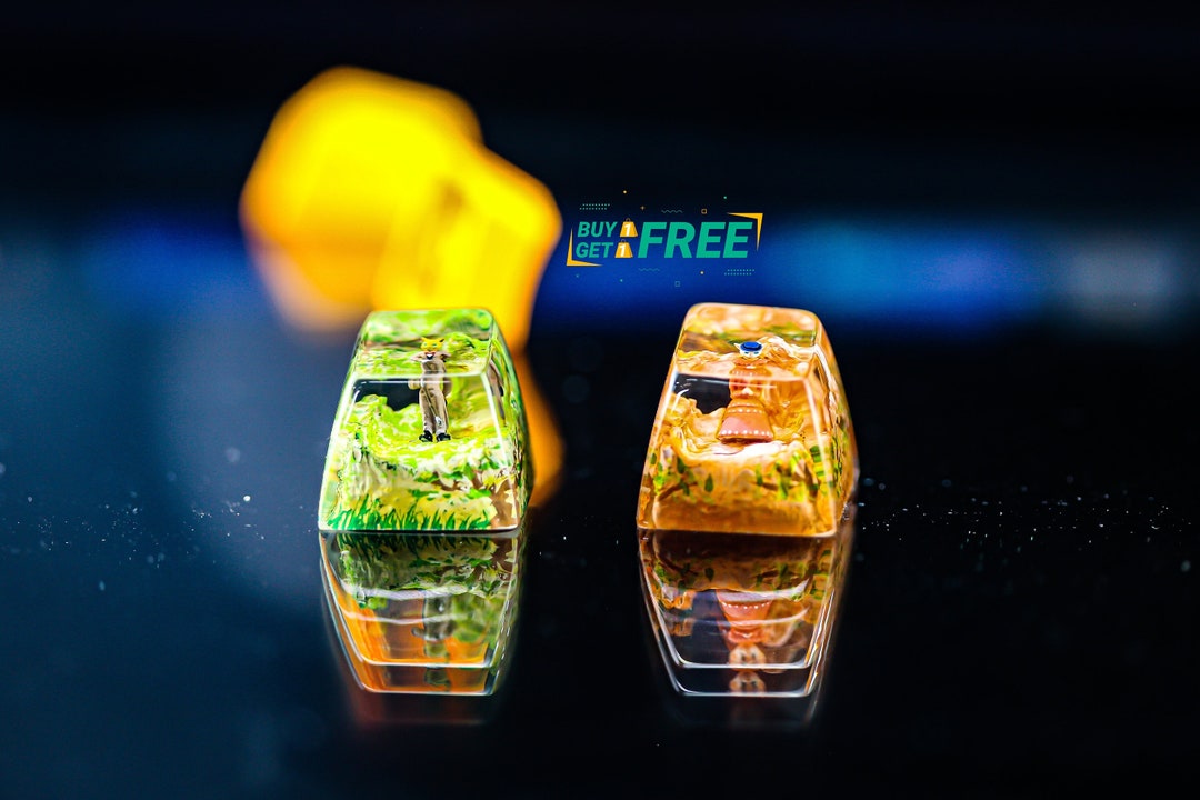 Custom Keycap, Artisan Keycap, Cat Keycap, Custom Spacebar Keycap ...