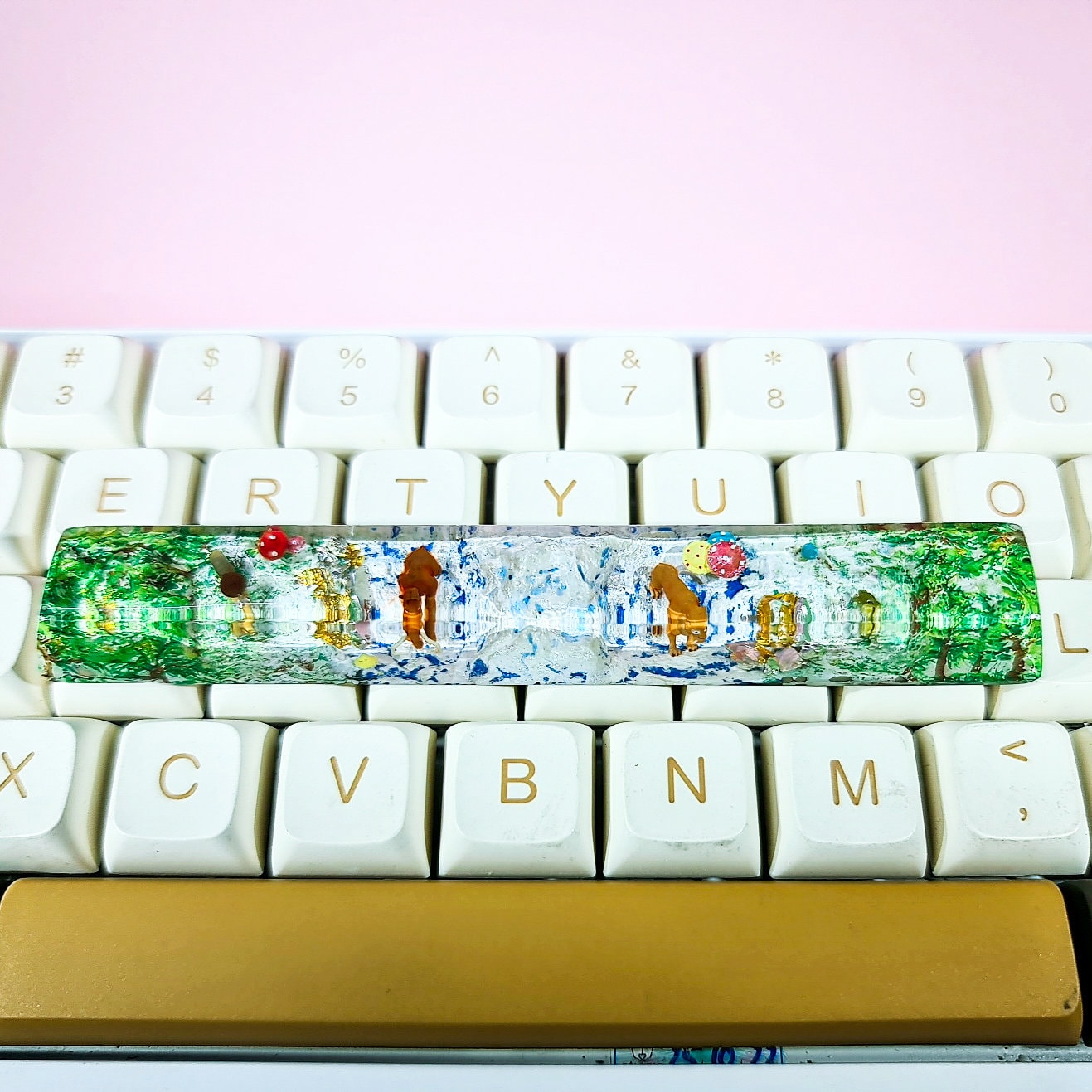 Custom Anime Artisan Keycap, ESC Resin Keycap, Anime Spacebar Resin ...
