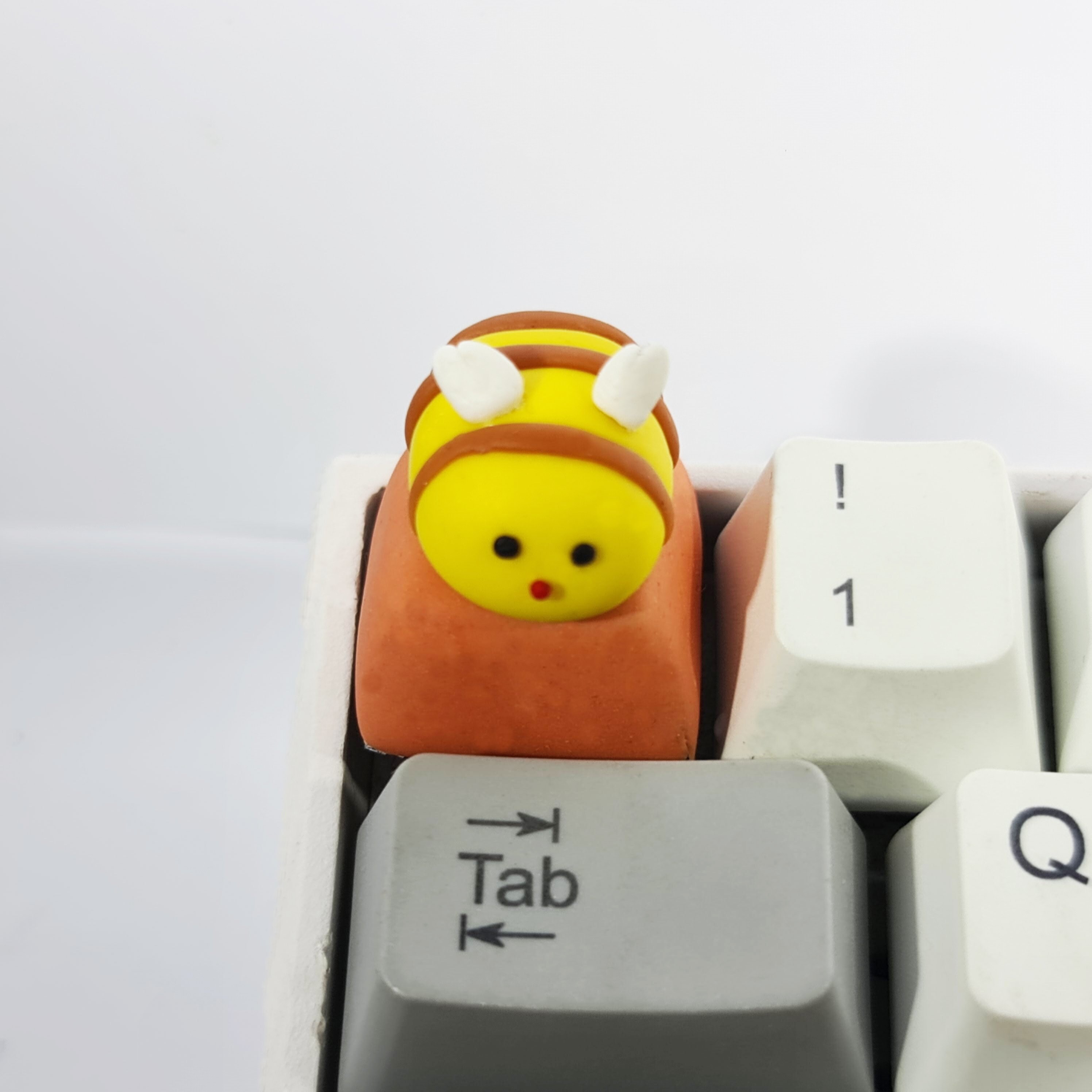 Yellow Bee Keycap for Cherry MX Keyboard Handmade Keycap - Etsy