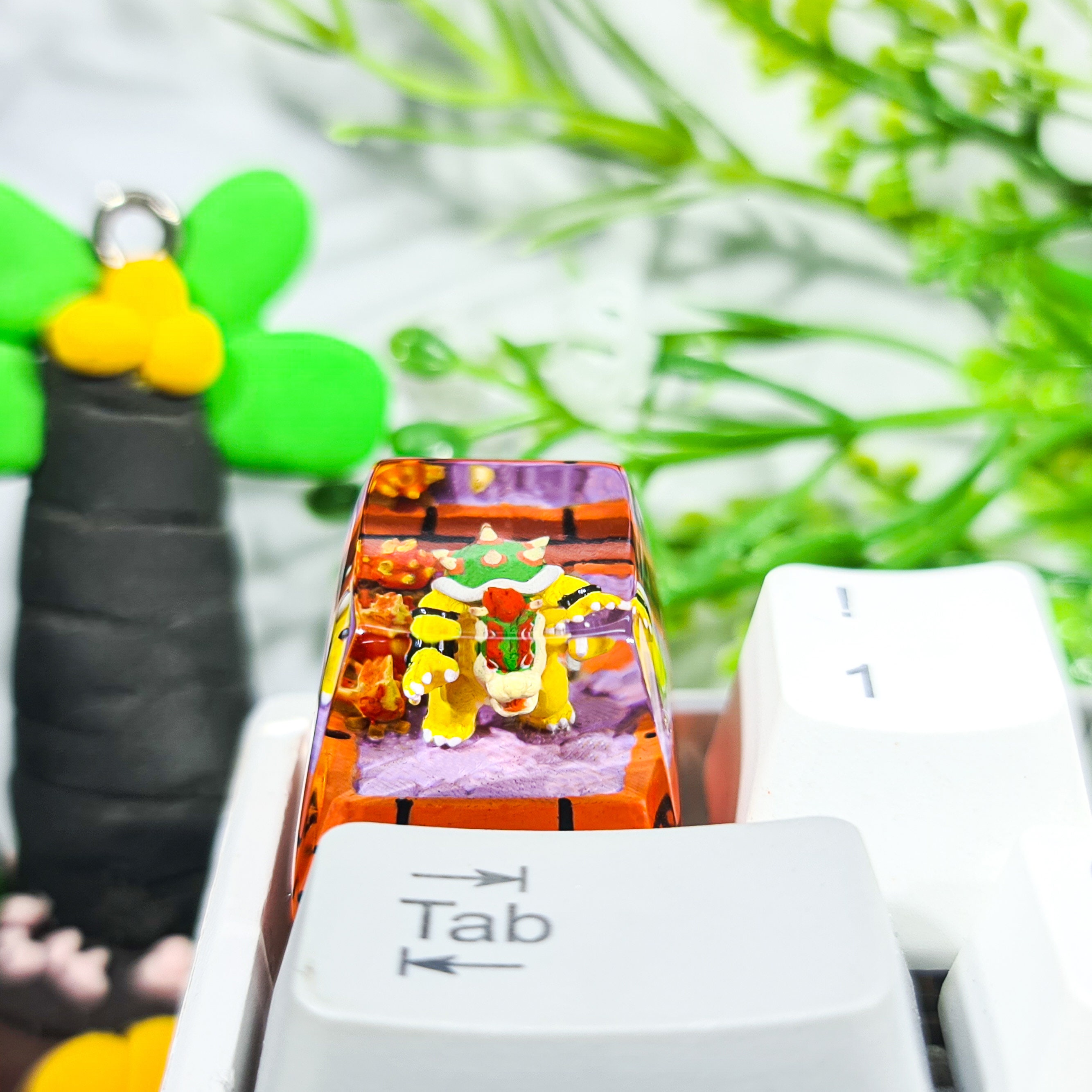 Bowser Tortoise Keycap Super Mario Keycap Game Mario Keycap - Etsy