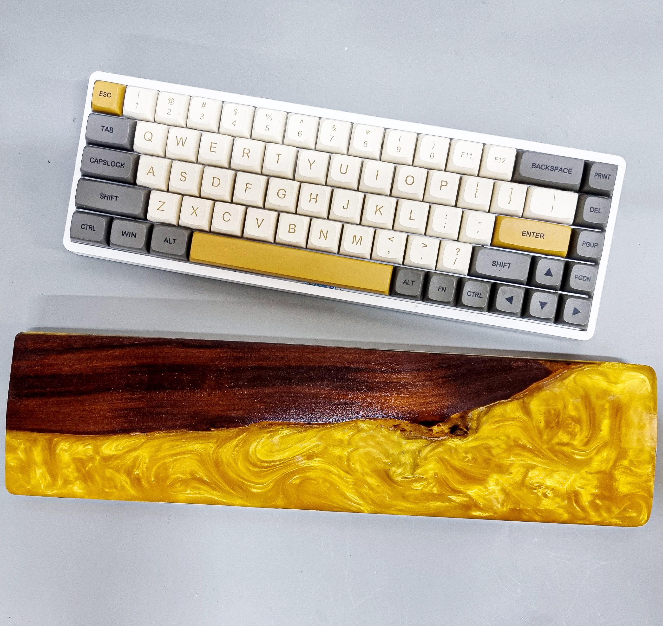Resin and Wood Wrist Rest Resin Wrist Rest Keyboard Wrist - Etsy