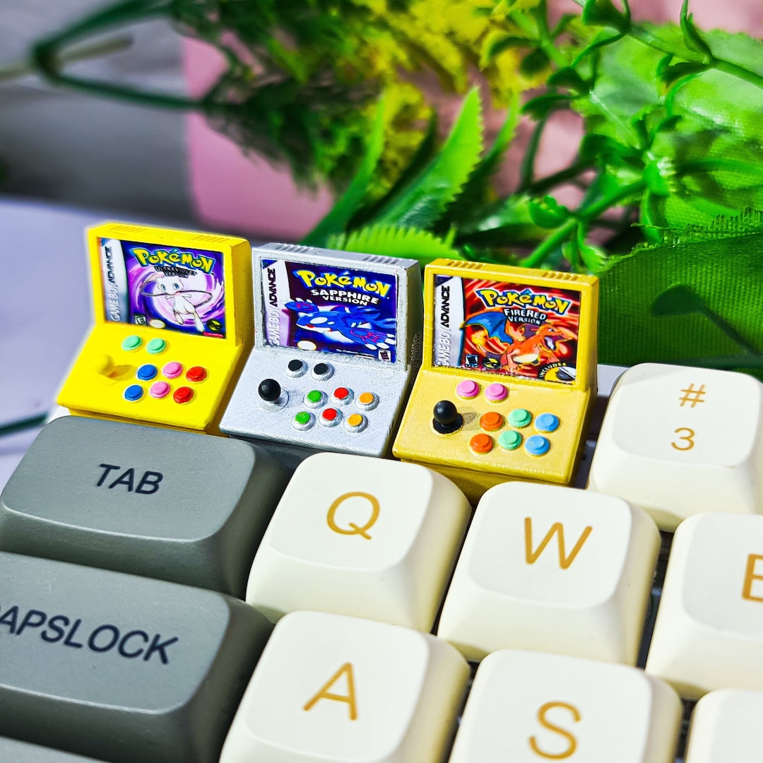 Gameboy V3 Keycap, Custom Gameboy Keycaps, Game Console Keycap, SA ...