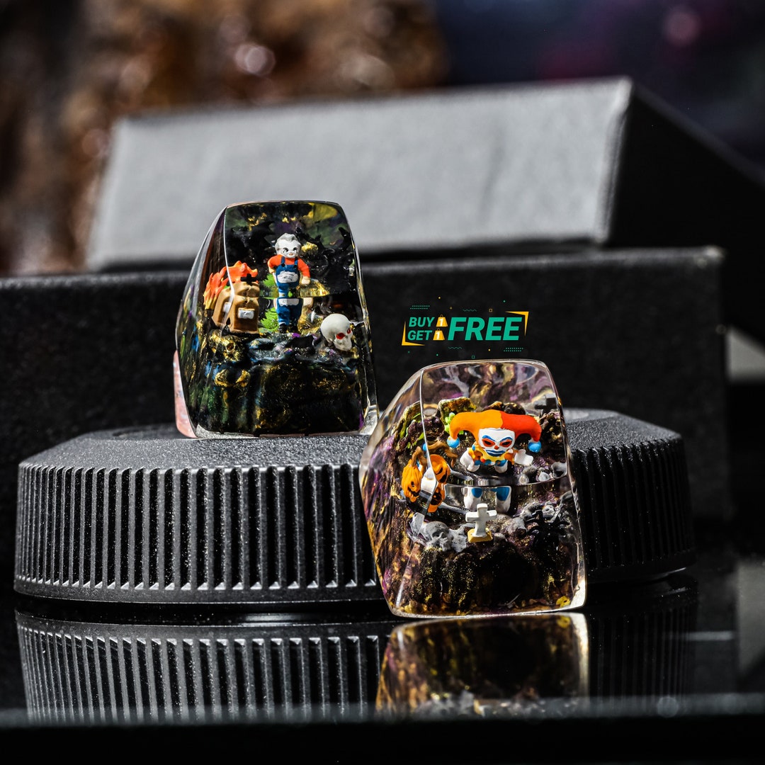 Clown Keycap, Pennywise Keycap, Halloween Keycap, Anime Keycaps, Custom ...