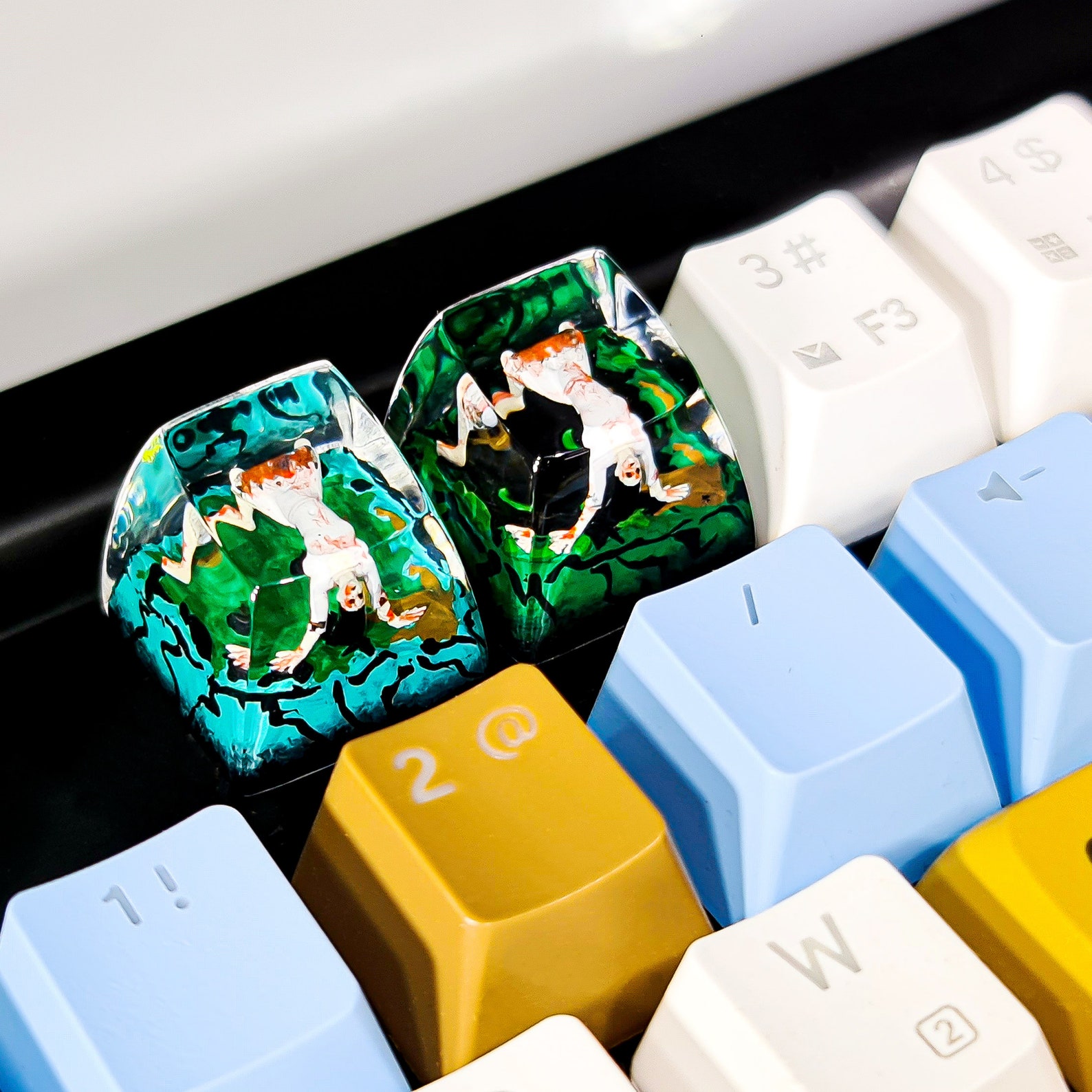 Female Ghost Keycap Halloween Keycaps Ghost Keycap Horror - Etsy