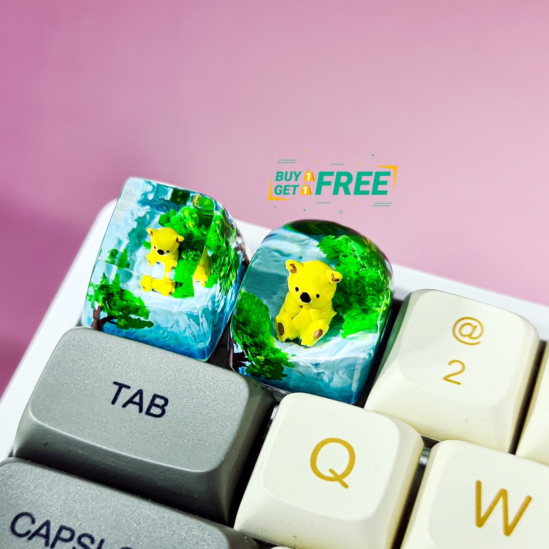 Anime Keycap for Cherry MX, SA Profile Keycap, Custom Keycap, Resin ...