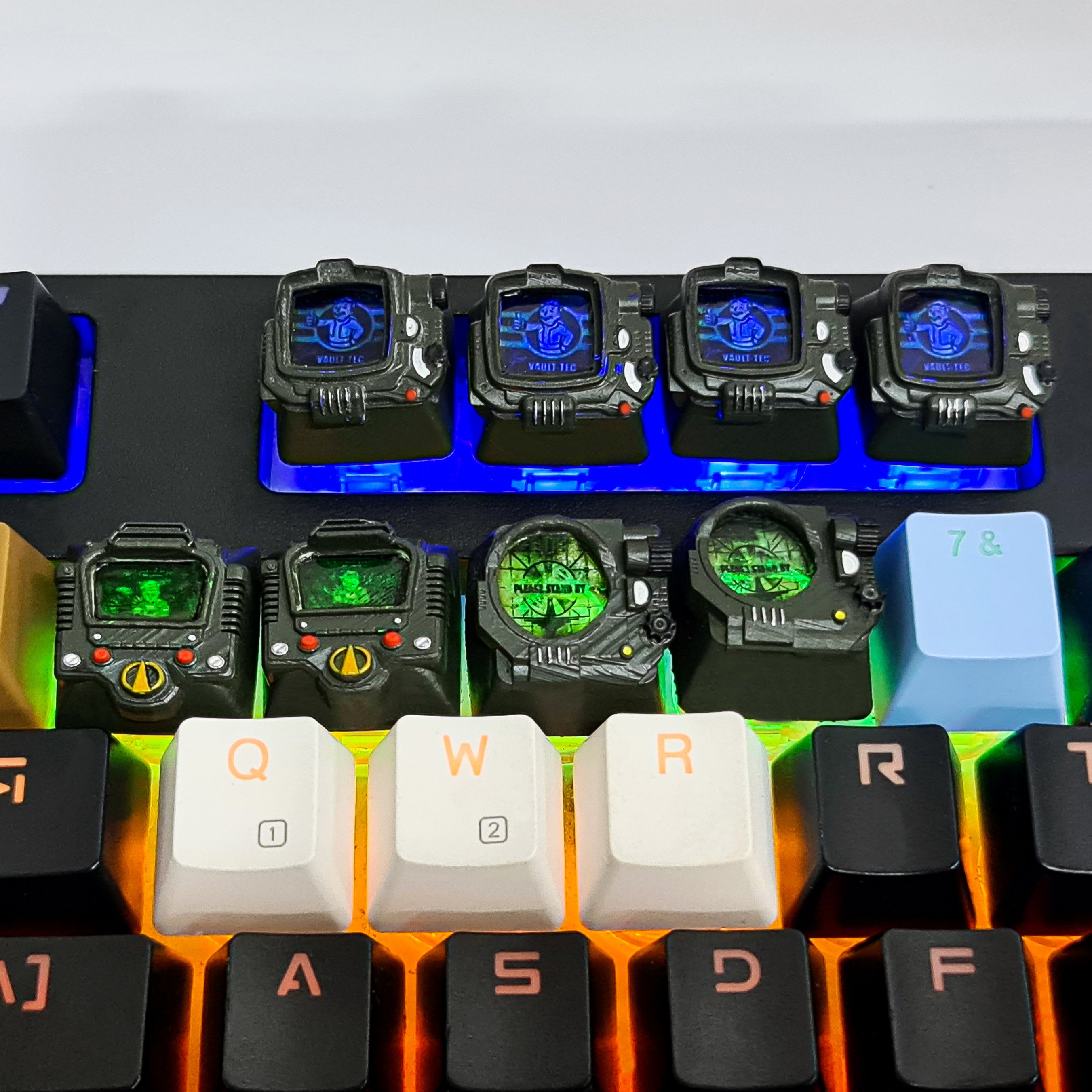 Pip Boy Keycap Fallout Pip Boy Keycap Custom Keycap Artisan - Etsy