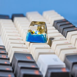 Game Artisan Keycap, ESC Resin Keycap, Resin Handmade Keycap, Anime ...