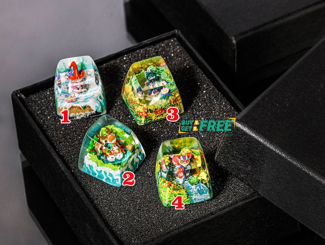 Game Keycap, Artisan Keycap, Custom Keycap,anime Artisan Keycaps ...