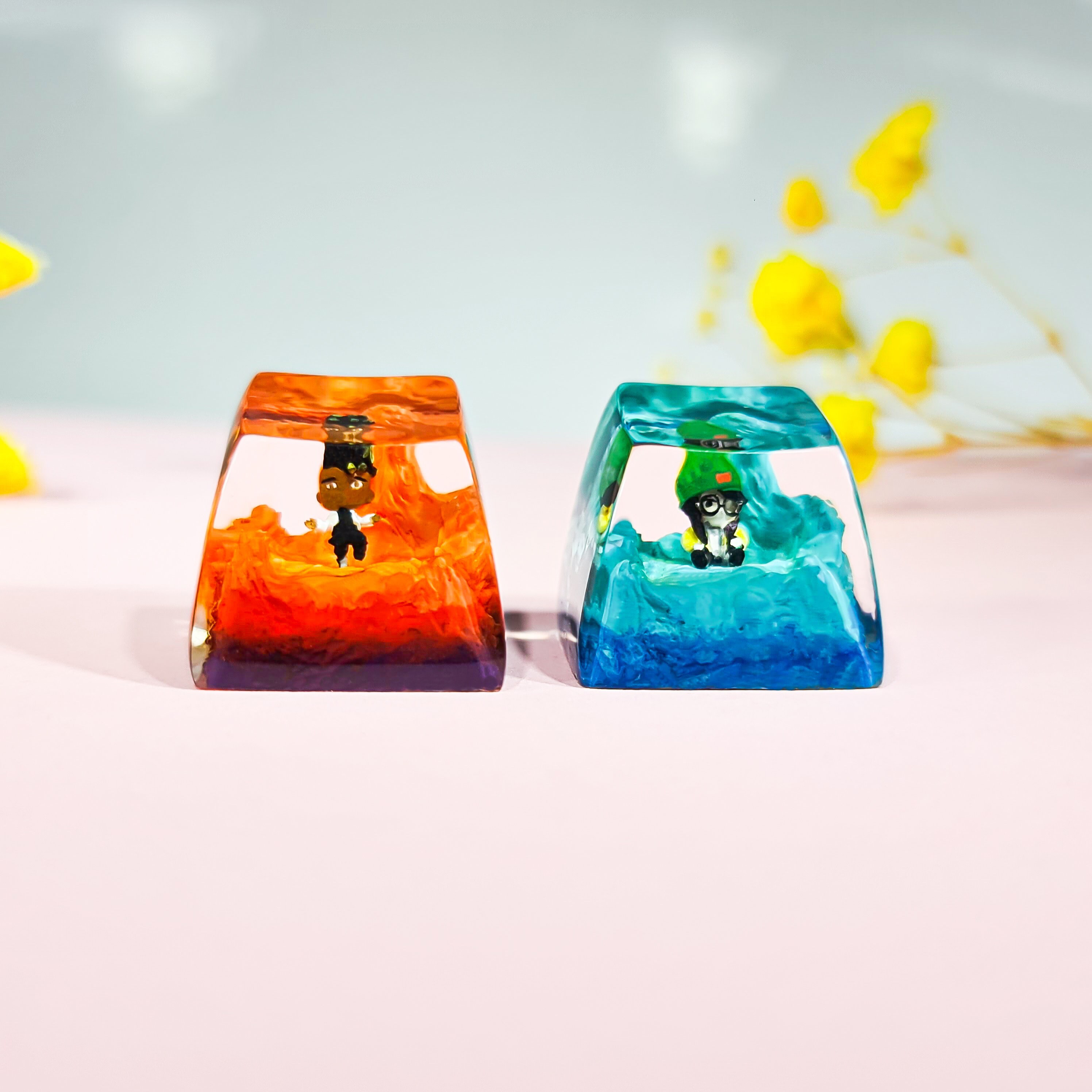 Va.l.or.ant Keycap, K.i.llj.oy Keycap, Ph.oe.nix Keycap,esc Resin ...