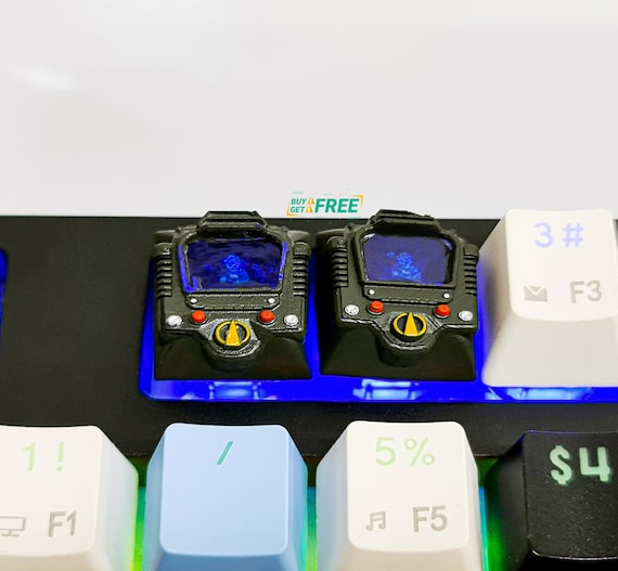 1u Pip Boy Keycap Fallout Pip Boy Keycap Custom Keycap - Etsy