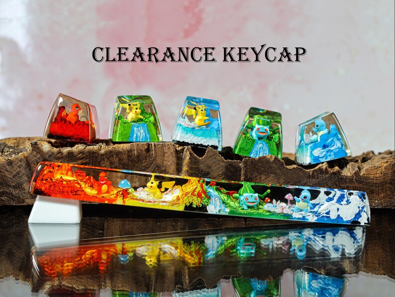 Anime Keycap, Custom Keycap, Custom Spacebar Keycap, Character Custom ...