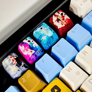 Koi Keycap Koi Fish Keycap Custom Keycap Artisan Keycap - Etsy
