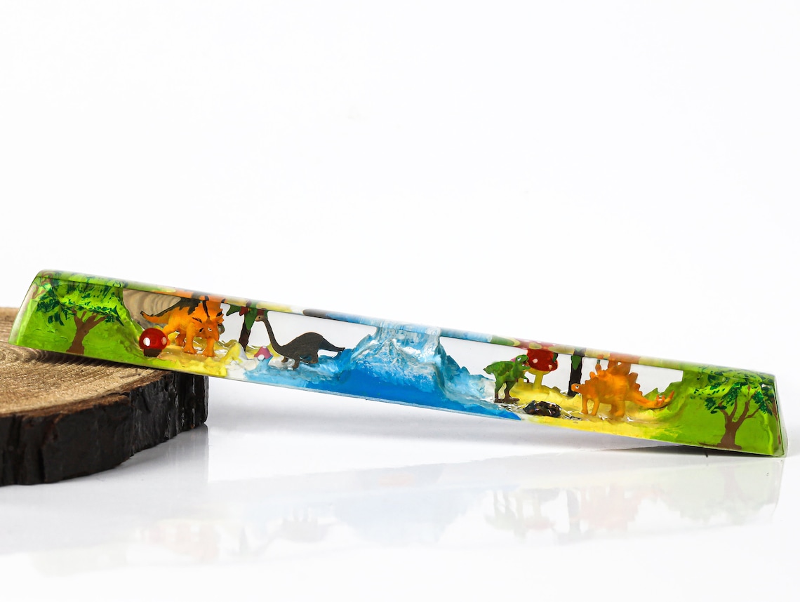 Dinosaur Artisan Keycap Dinosaur Spacebar Custom Pokemon - Etsy