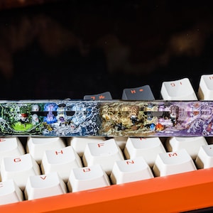 ESC Resin Keycap, Anime Spacebar Resin Handmade Keycap, Anime Character ...