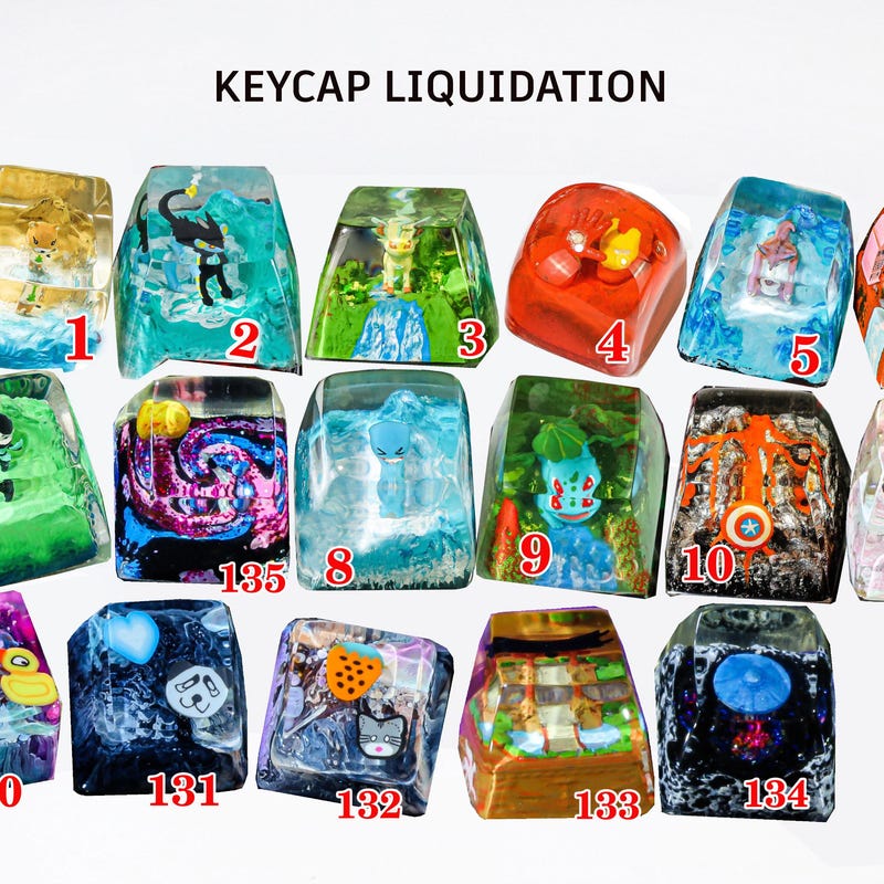 Custom Keycaps - Etsy