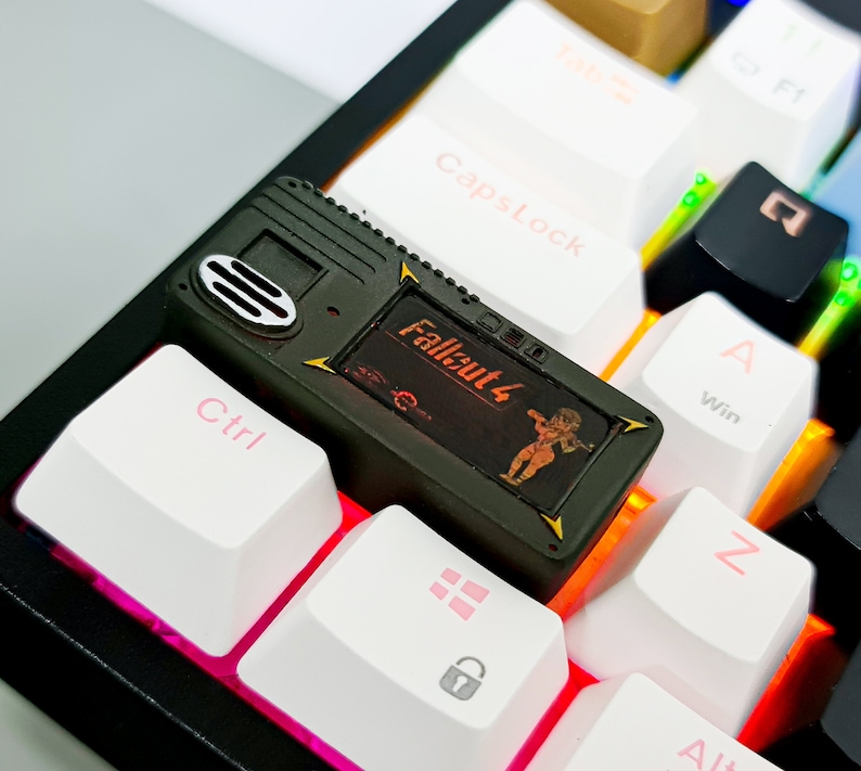 Pip Boy Keycap V3 Fallout Pip Boy Keycap Custom Keycap - Etsy
