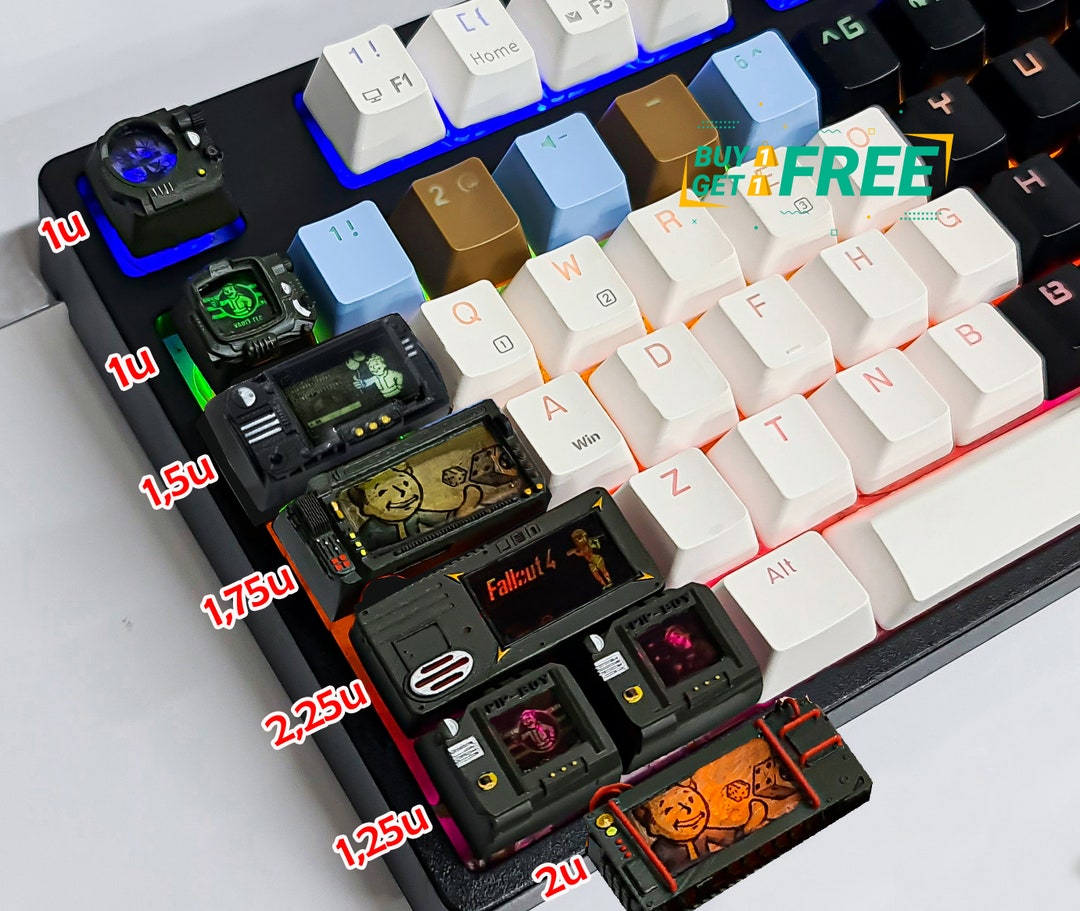 Pi.p B.oy Keycap, Fallout Pi.p B.oy Keycap, Custom Keycap, Artisan ...