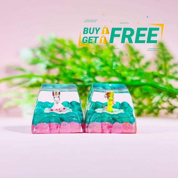 Unicorn Keycap Unicorn Artisan Keycap or Cherry MX SA - Etsy
