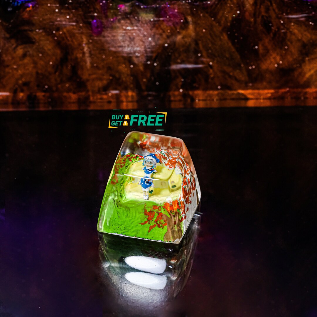 Anime Keycaps, Custom Anime Artisan Keycap, Custom Keycap, Artisan ...