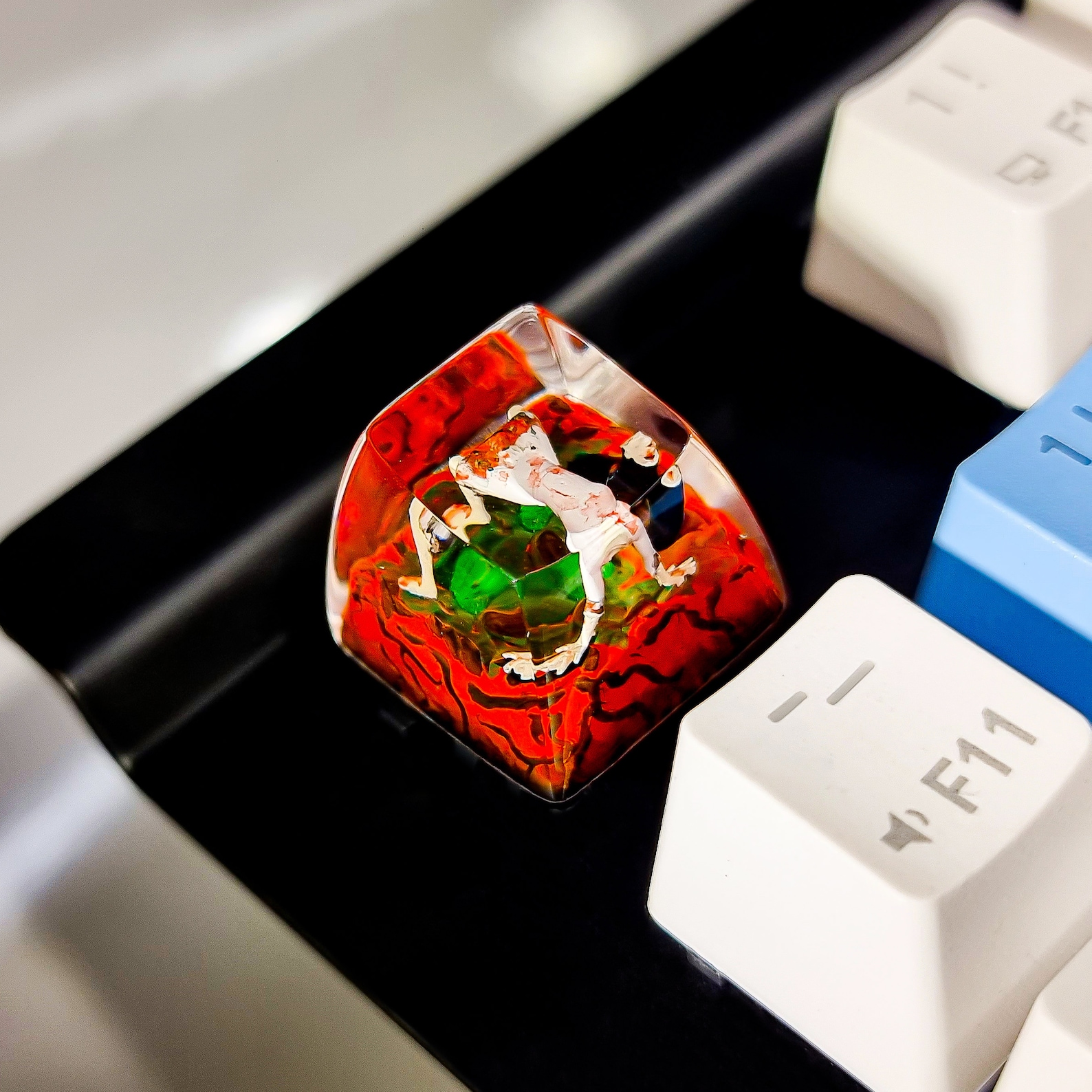 Female Ghost Keycap Halloween Keycaps Ghost Keycap Horror - Etsy