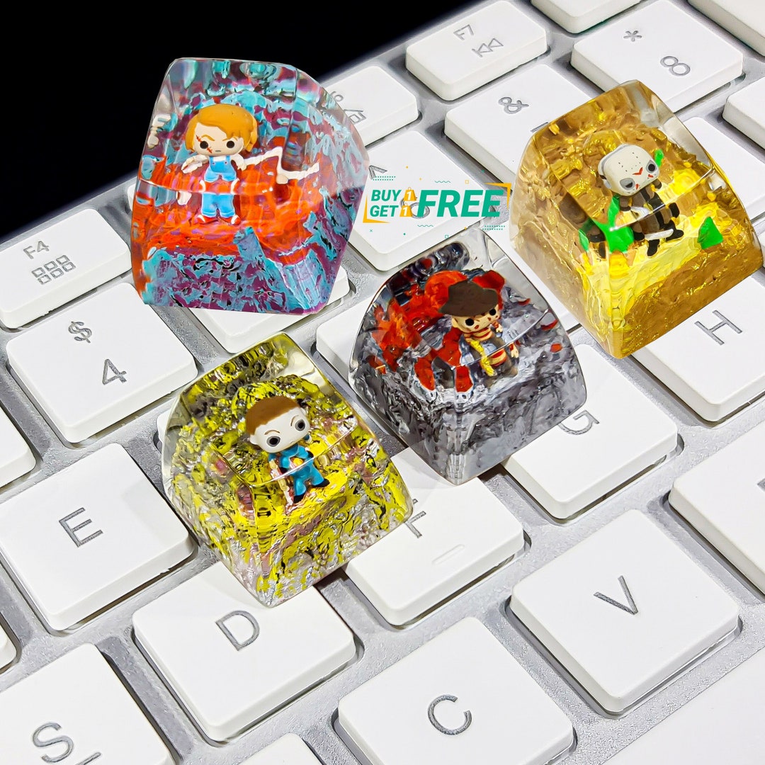 Halloween Keycaps, Horror Keycap, Ghost Keycap, Horror Keycaps, Custom ...
