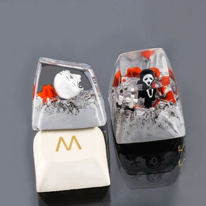 Halloween Artisan Keycap ,halloween Keycap, Horror Keycap, Skull Keycap ...