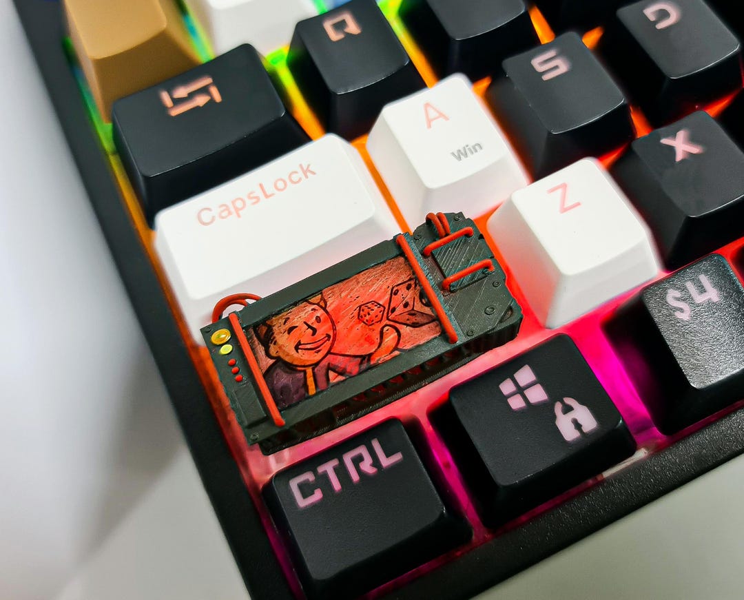Pi.p Bo.y Keycap V2, Fall.out Pi.p B.oy Keycap, ESC Resin Keycap, Resin ...