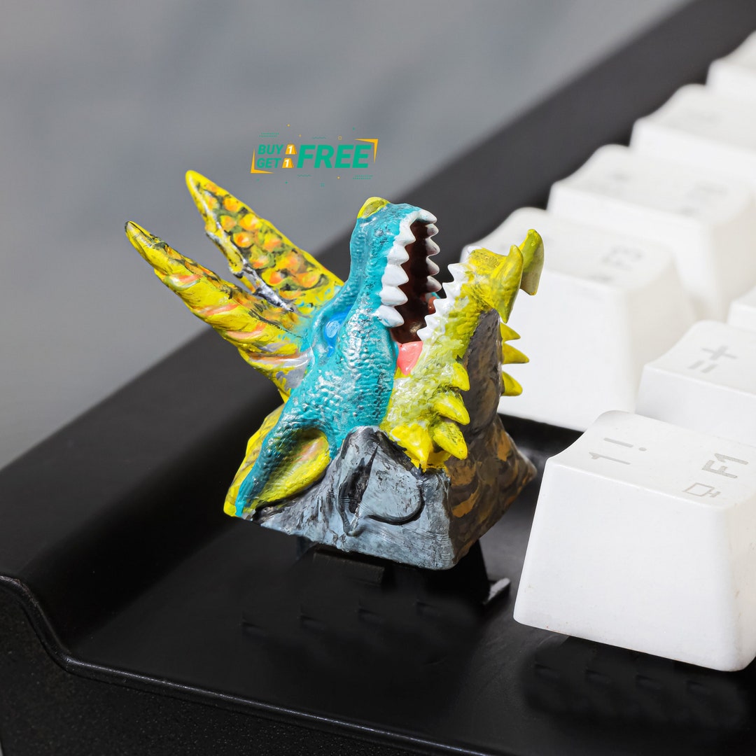 Monster Hunter Keycap, 3d Keycap for Cherry MX Keyboard, Model Keycap ...