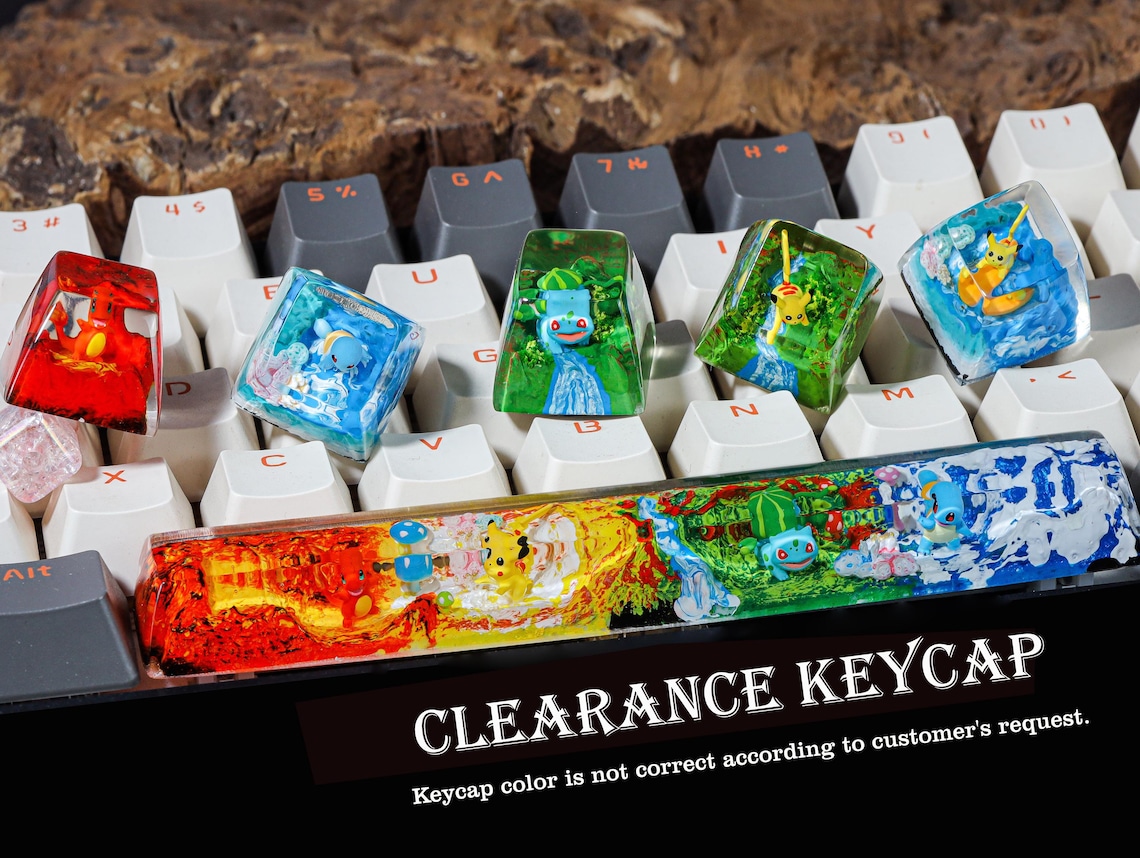Anime Keycap, Custom Keycap, Custom Spacebar Keycap, Character Custom ...