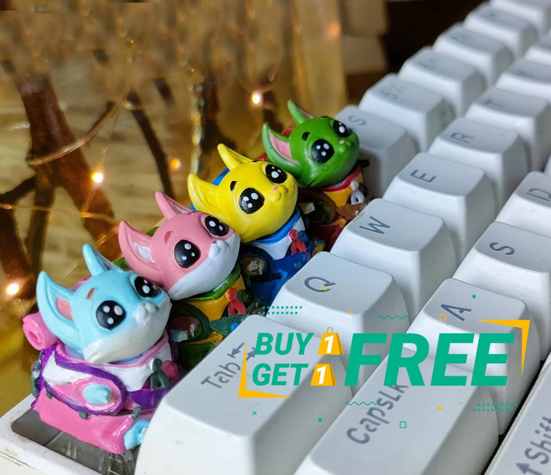 Fox Keycap for Cherry MX Keyboard, SA Profile Keycap, Adorable Fox ...