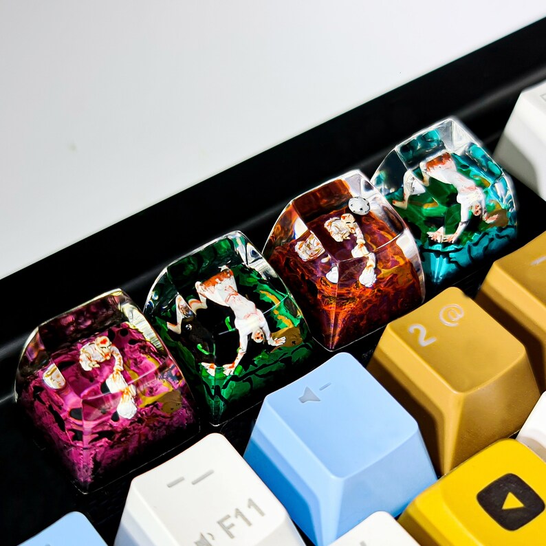 Zombie Keycap Halloween Keycaps Ghost Keycap Horror - Etsy