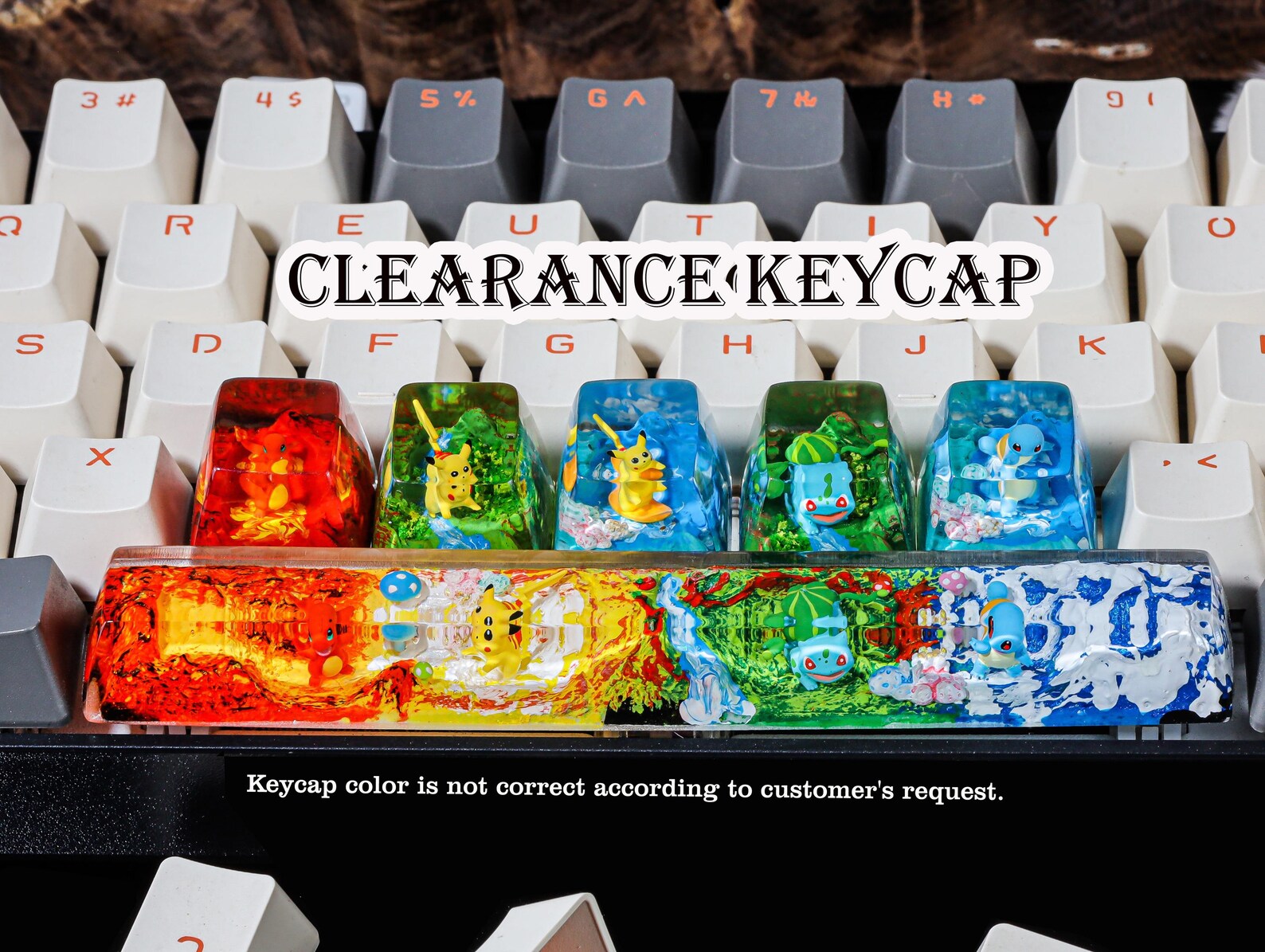 Anime Keycap, Custom Keycap, Custom Spacebar Keycap, Character Custom ...