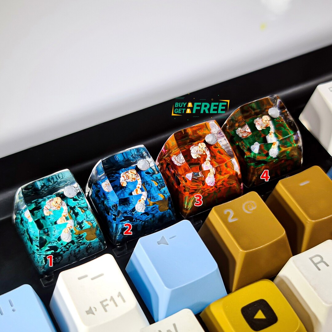 Zombie Keycap, Halloween Keycaps, Ghost Keycap, Horror Keycaps, Custom ...