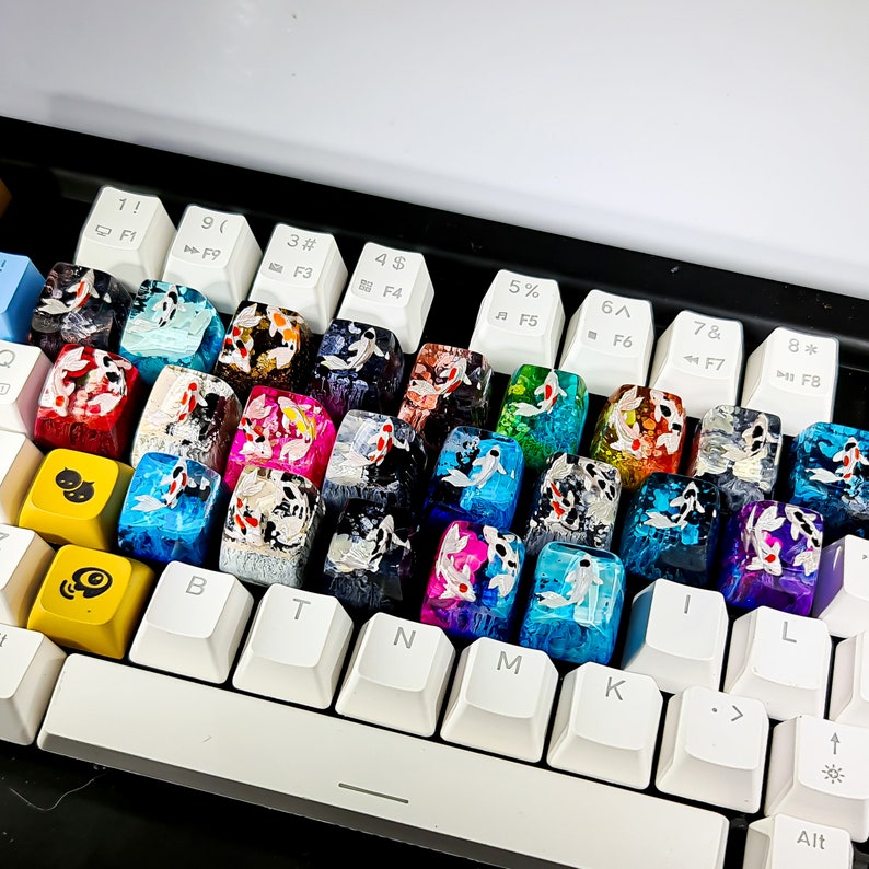Koi Keycap Koi Fish Keycap Custom Keycap Artisan Keycap - Etsy