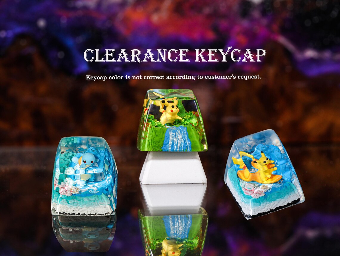 Anime Keycap, Custom Keycap, Custom Spacebar Keycap, Character Custom ...