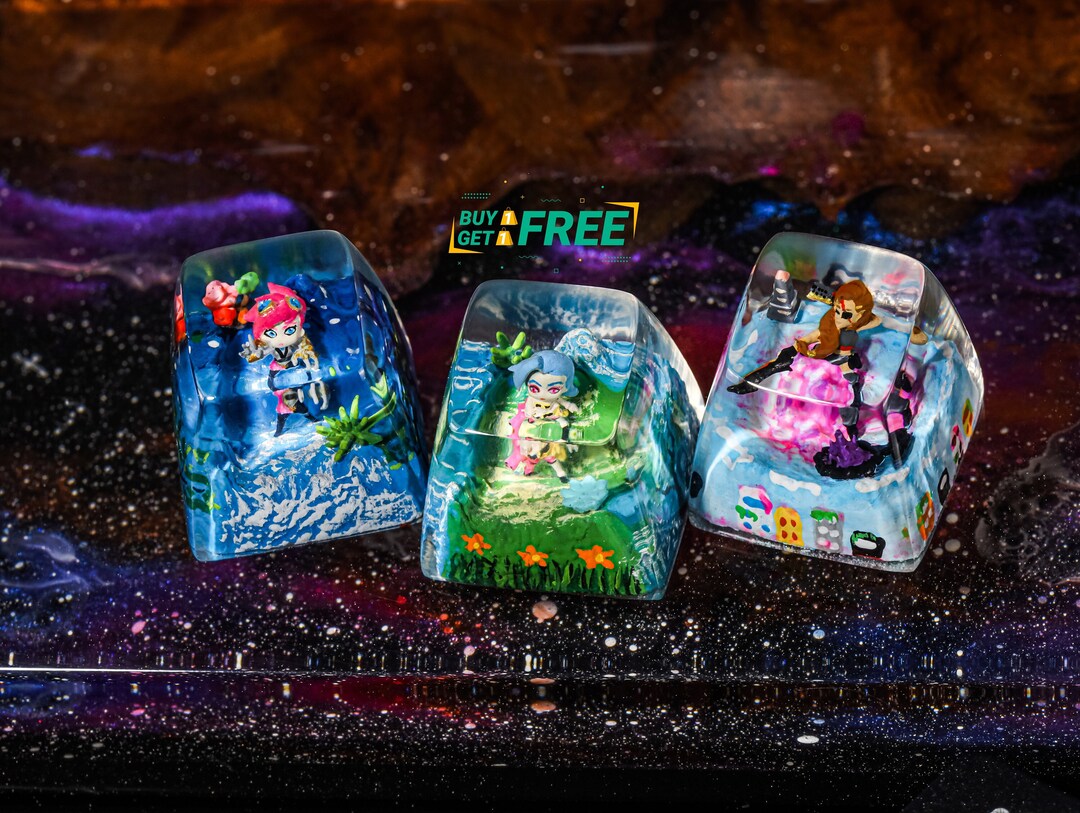 Gaming Keycap, Artisan Keycap, Custom Keycap,anime Artisan Keycaps ...