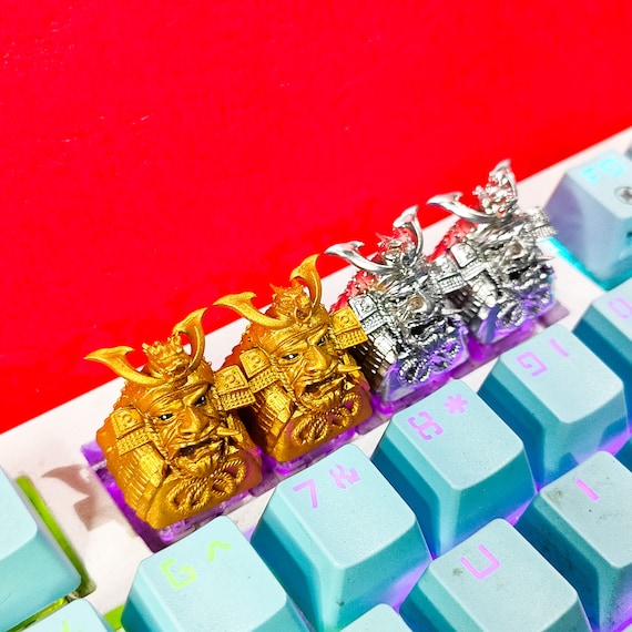 Samurai Keycap Artisan / Handmade Keycap / Samurai Keycap for | Etsy