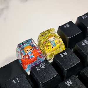 Halloween Keycaps, Horror Keycap, Ghost Keycap, Horror Keycaps, Custom ...