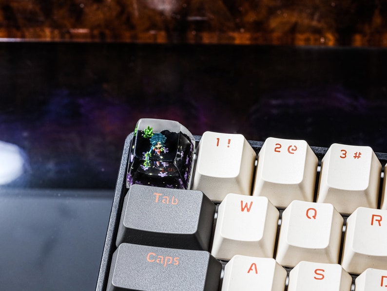 Game Keycap, Anime Artisan Keycaps, Custom Anime Artisan Keycap, Custom ...
