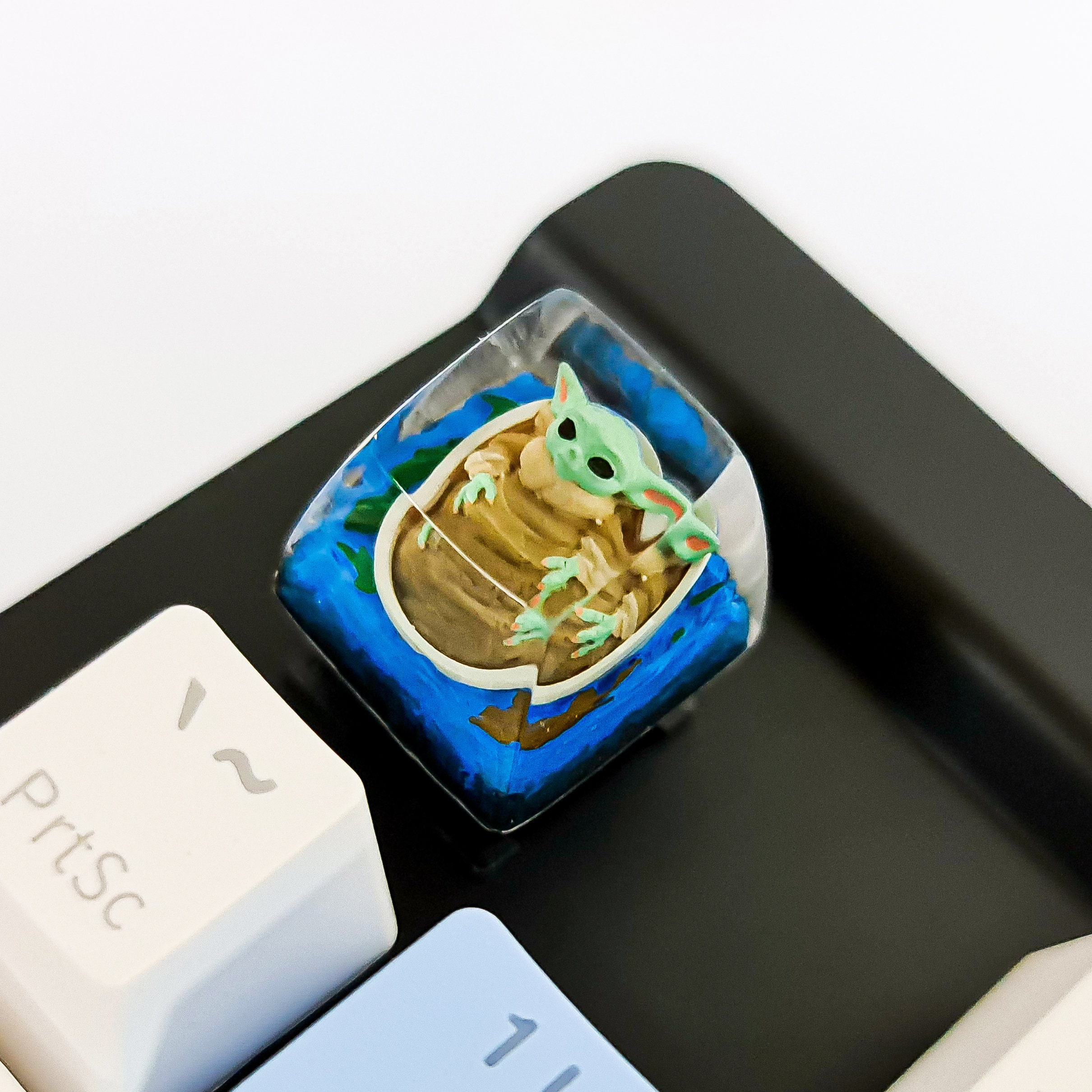 Baby Yoda Keycap Halloween Keycaps Horror Keycaps SA - Etsy