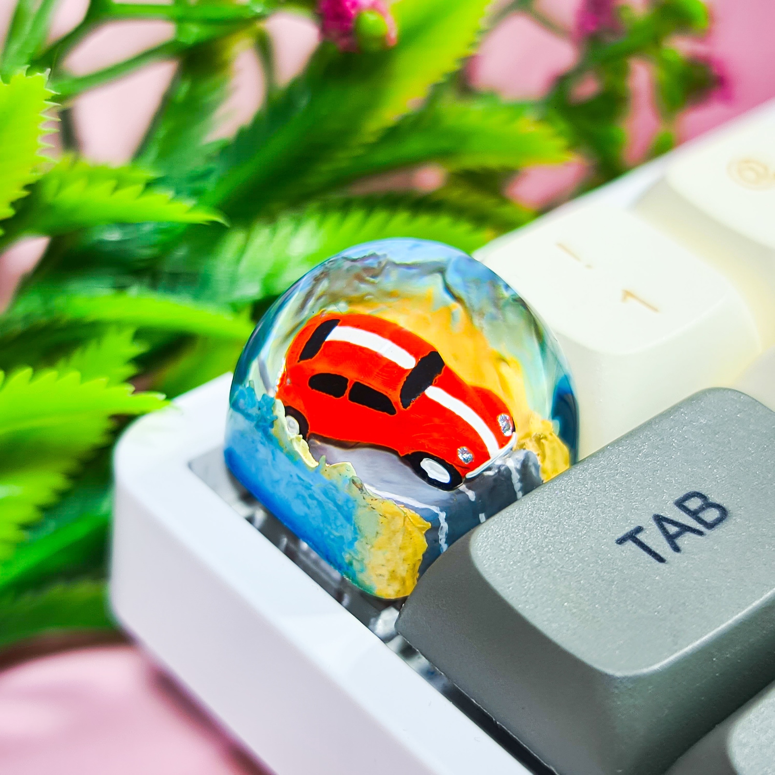 Car Keycap Race Car Keycap SA Profile Keycap Custom | Etsy