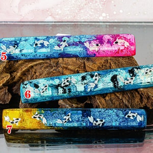 Koi Fish Spacebar, Sword Spacebar, Custom Spacebar, Artisan Keycap ...