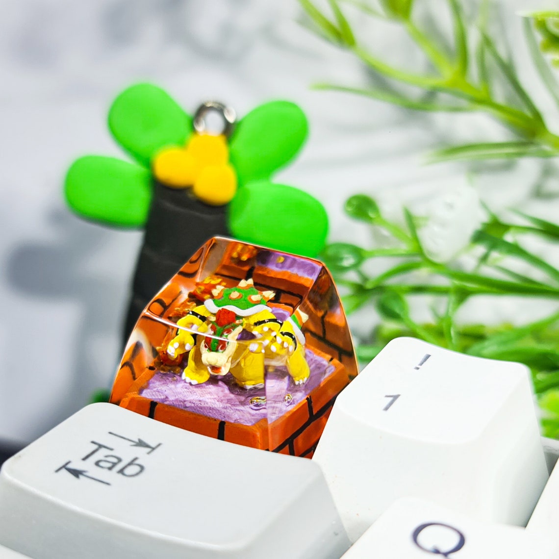 Bowser Tortoise Keycap Super Mario Keycap Game Mario Keycap - Etsy
